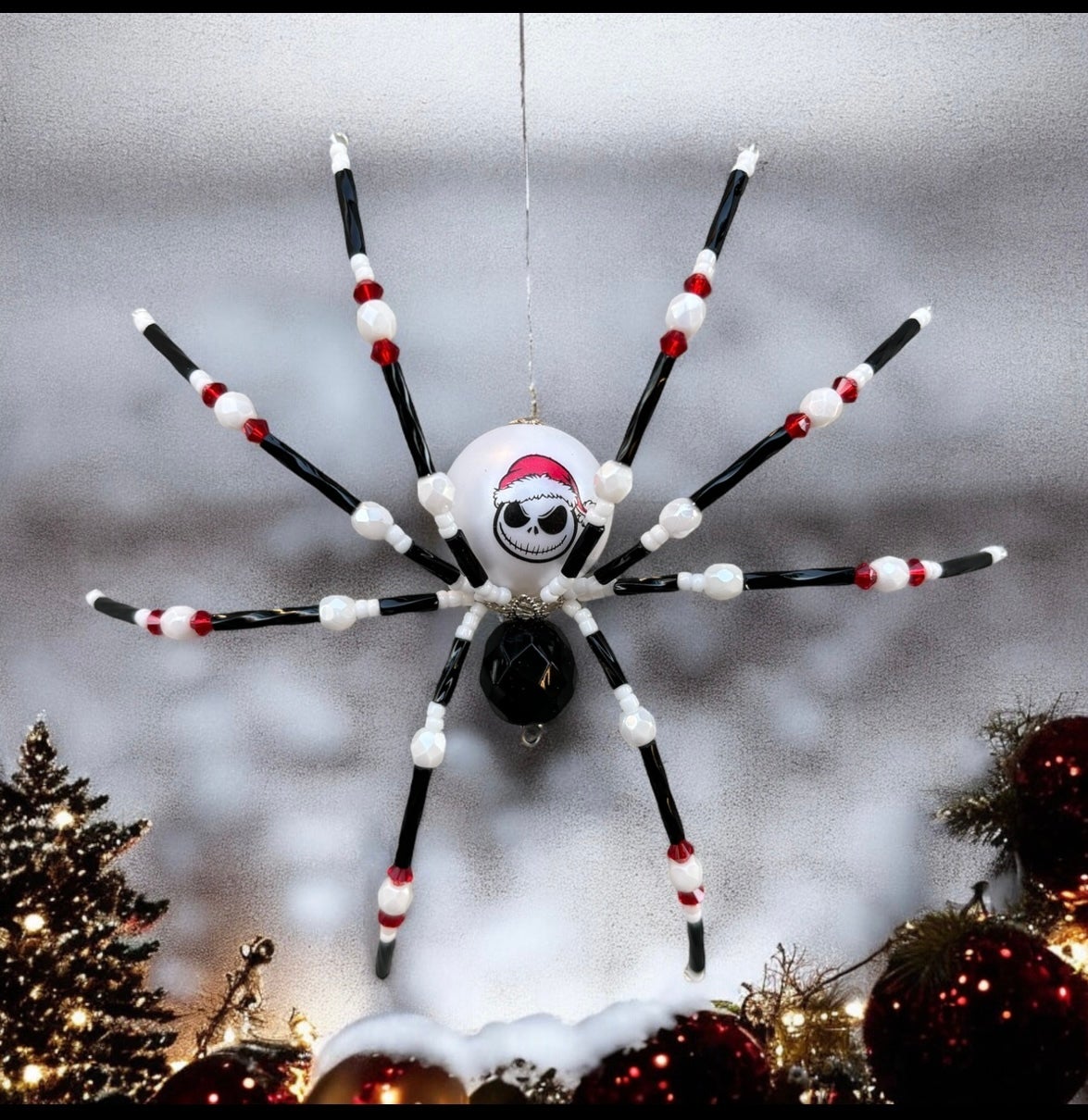 Jack Skellington Christmas Spider | The Spider Lady